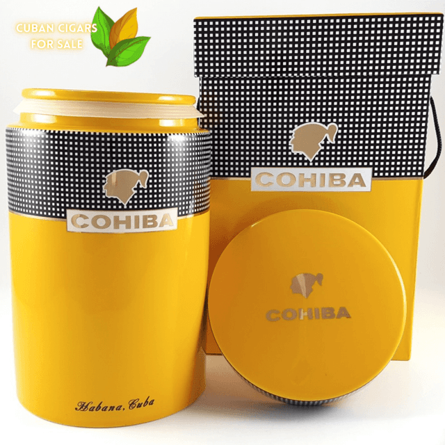 Ceramic Jar Cohiba Piramides EXTRA - Unknown | Cuban Cigars For Sale